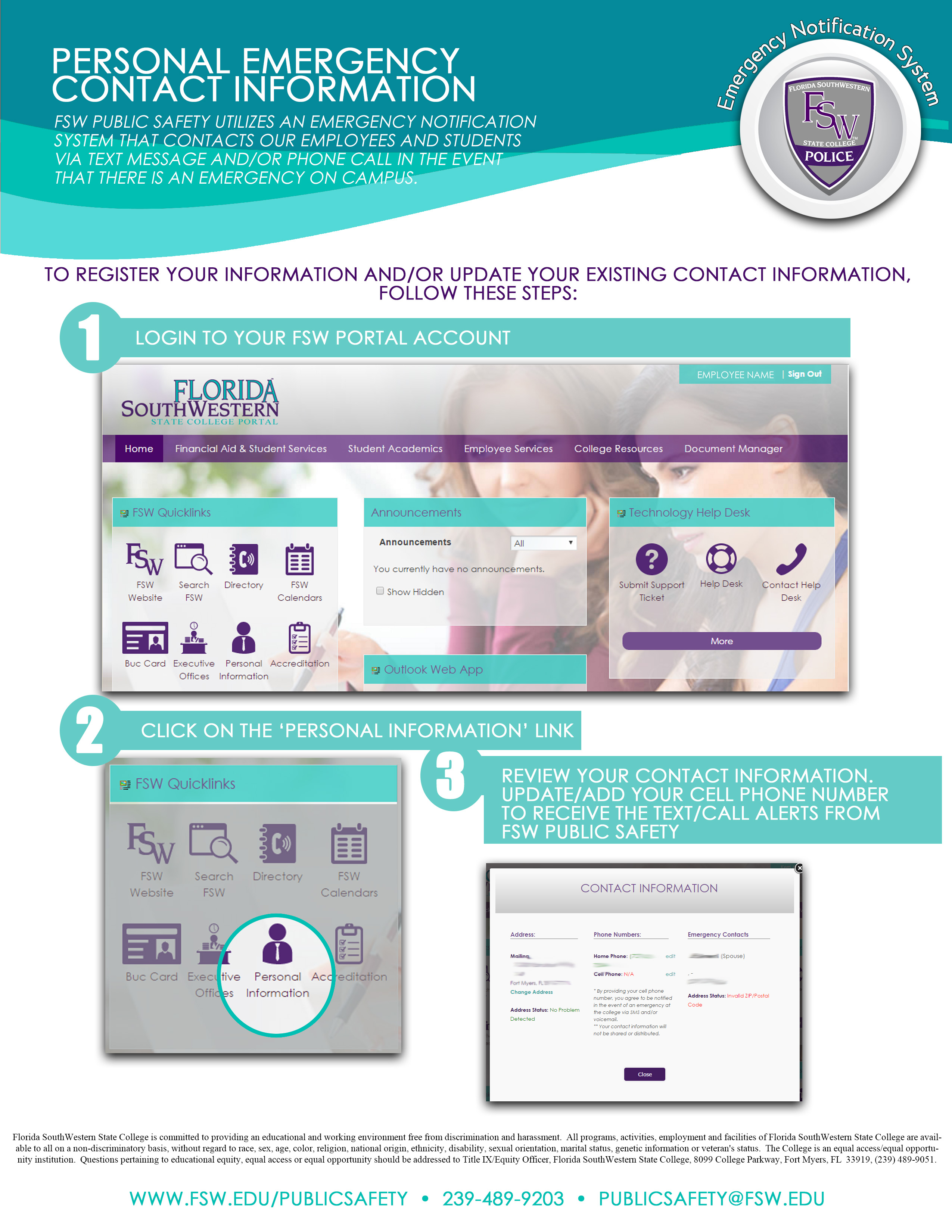 Hurricane Updates | Florida SouthWestern State College